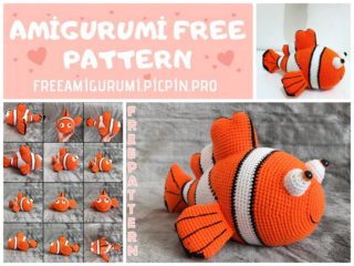 Amigurumi Finding Nemo Free Crochet Pattern – Amigurumi