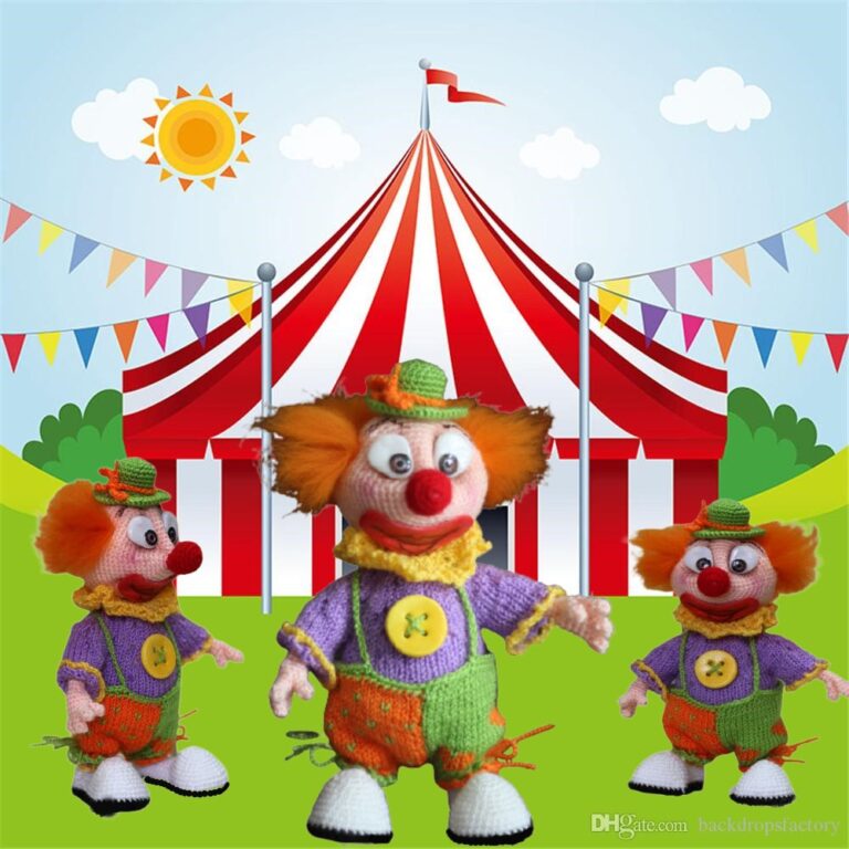 Circus Clown Amigurumi Free Crochet Pattern – Amigurumi