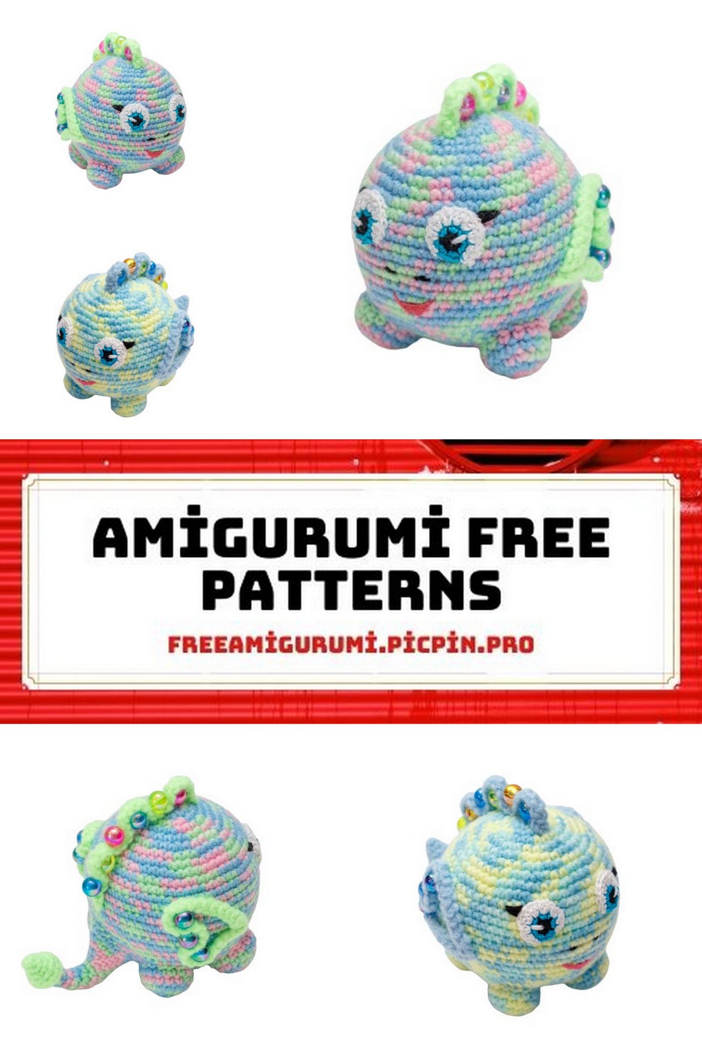 Adorable Dragon Rattle Amigurumi Free Pattern: Crochet Your Own Magical ...